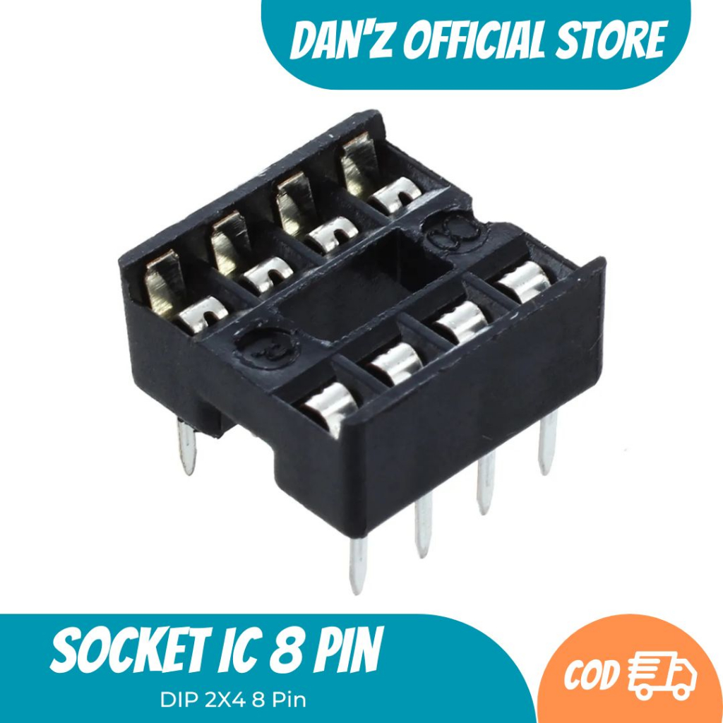 Jual SOKET IC DIP-8 DIP8 8P 8 NARROW SOCKET IC 8 PIN DIP | Shopee Indonesia