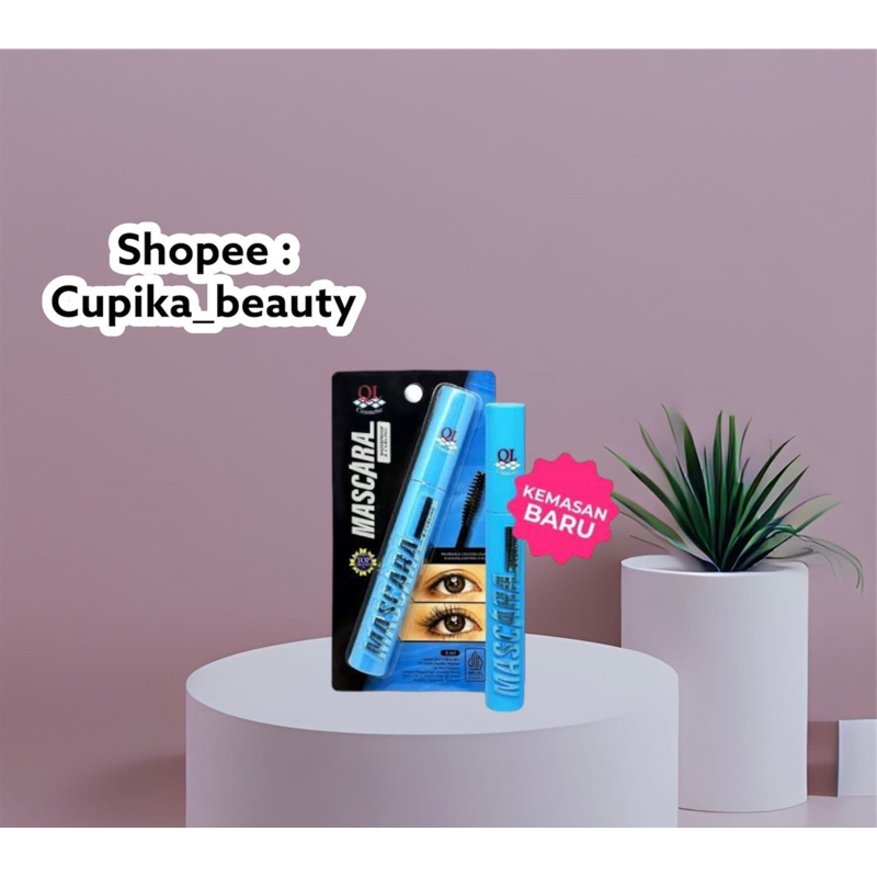 Jual ADA GROSIR [ui] QL MASCARA WATERPROOF DRAMATIC CURL LONG LASTING ...
