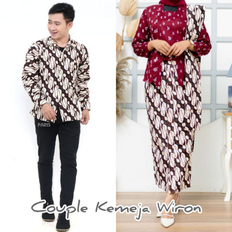 Jual COUPLE KEMEJA ROK WIRON PREMIUM UNGGUL | Shopee Indonesia