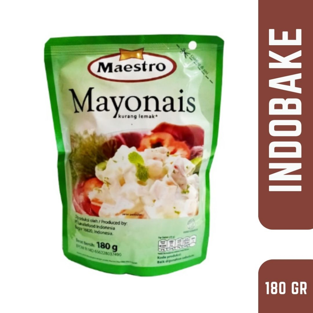 Jual Mayones Maestro 180gr Mayonais Mayo Mayonnaise HALAL | Shopee ...