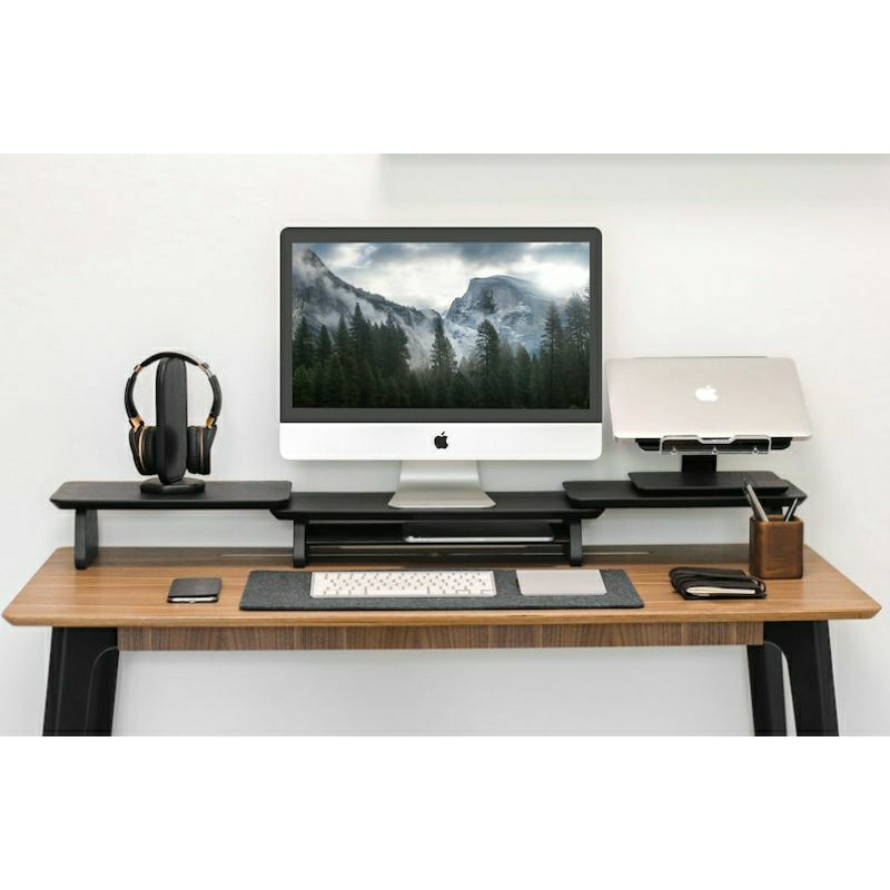 Jual Meja monitor, Stand Monitor, Stand Laptop Serba HITAM, Desk ...
