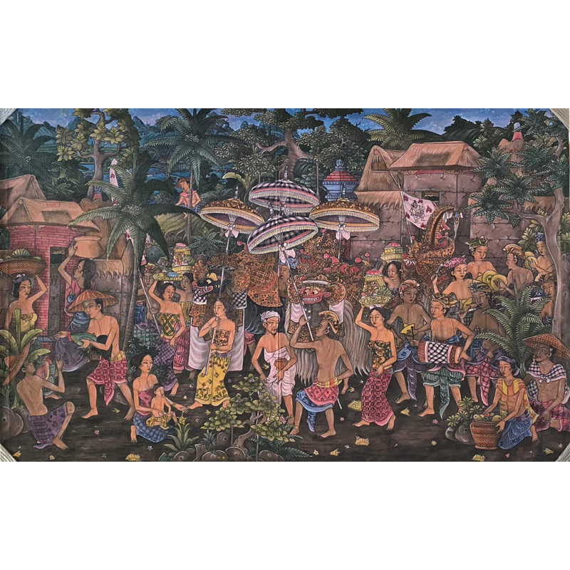 Jual lukisan tradisi bali klasik | Shopee Indonesia