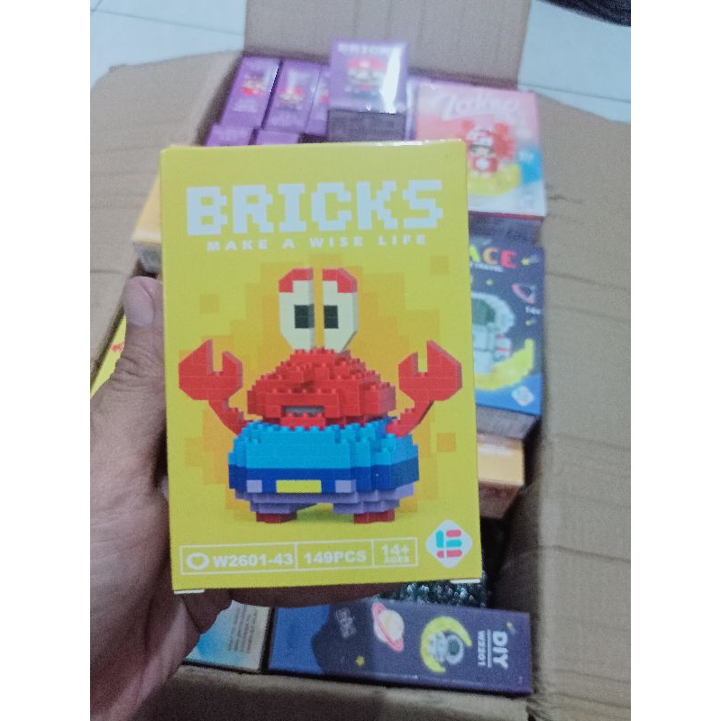Jual bricks mr crab | Shopee Indonesia
