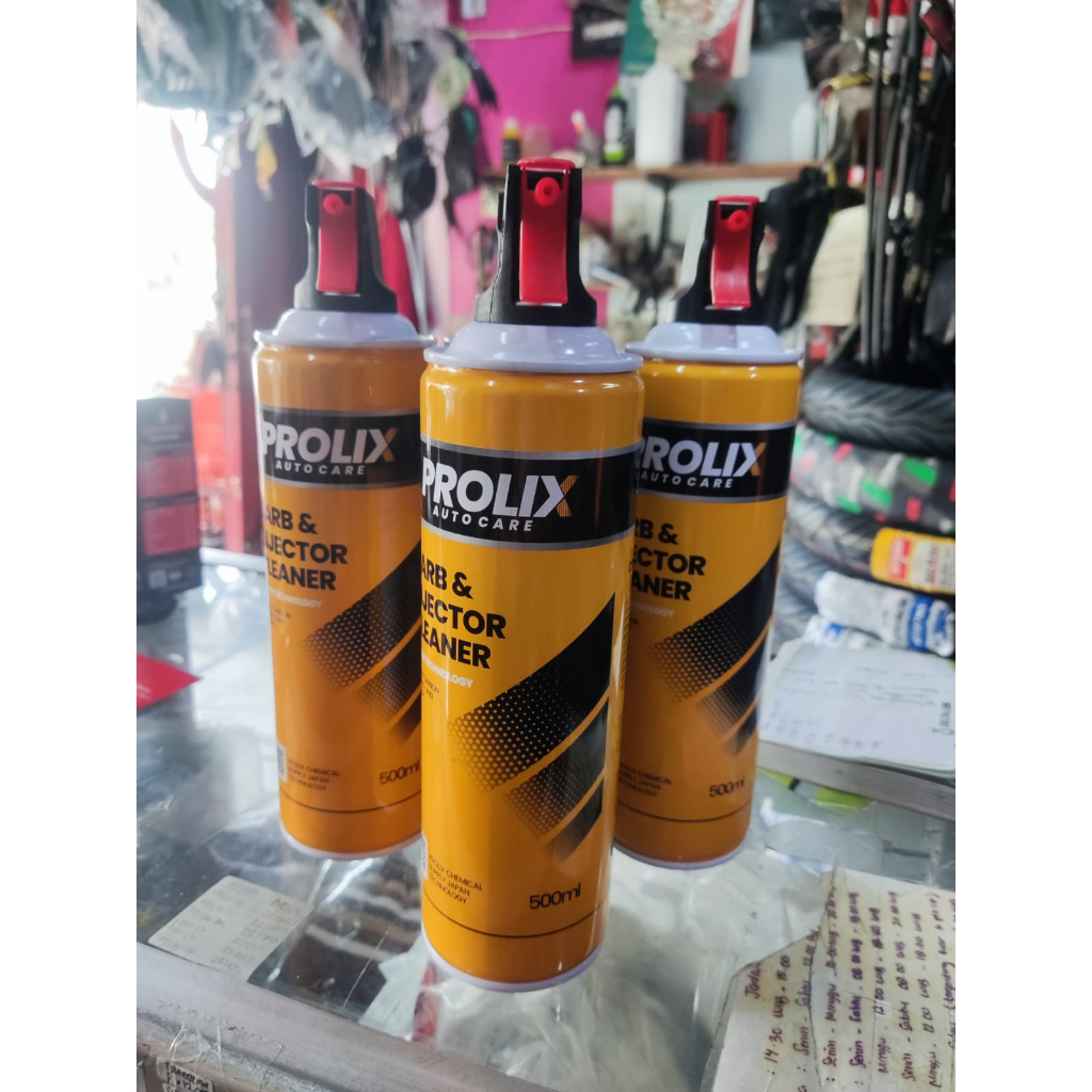 Jual KARBU KLINER 500ML PROLIX PEMBERSIH CARBURATOR CLEANER INJECTION ...