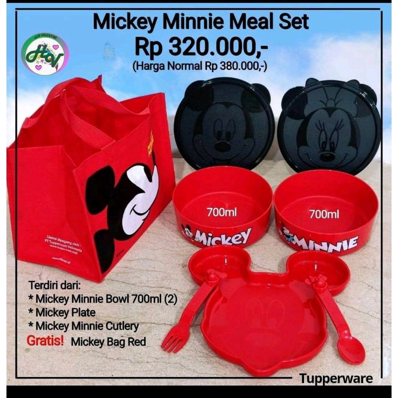 Jual mickey minne lunch set | Shopee Indonesia