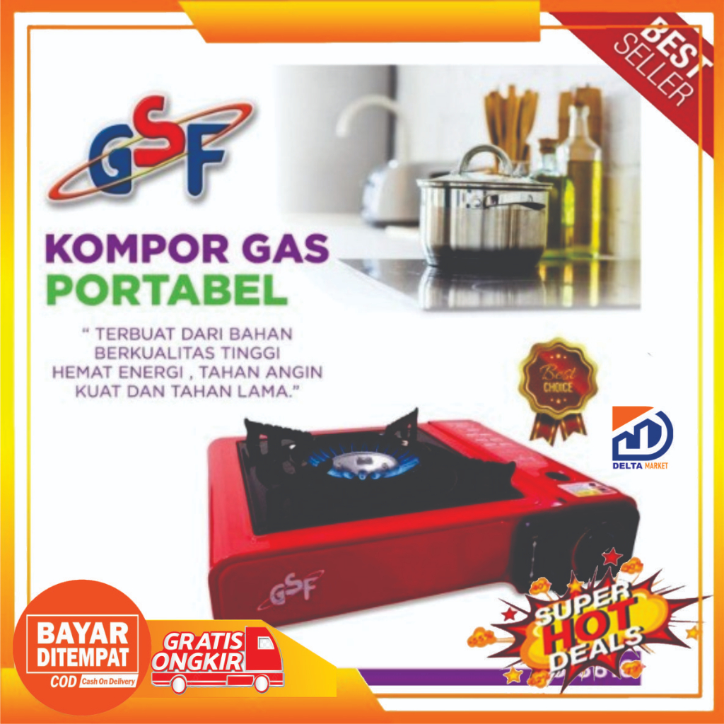 Jual kompor gas portable gsf 3616 kompor portable gsf kompor camping ...