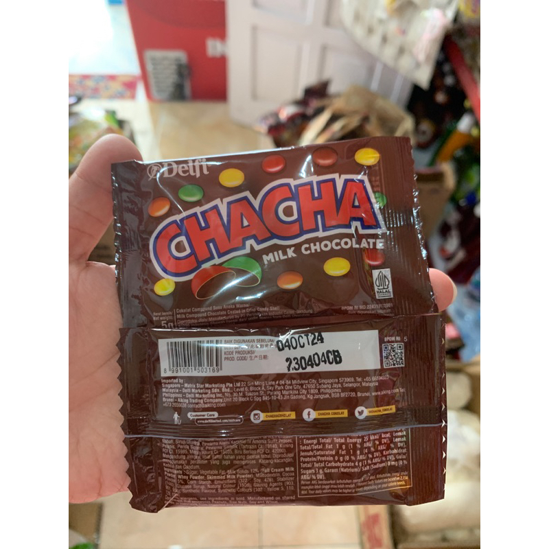 Jual CHA CHA MILK CHOCOLATE 5gr | Shopee Indonesia