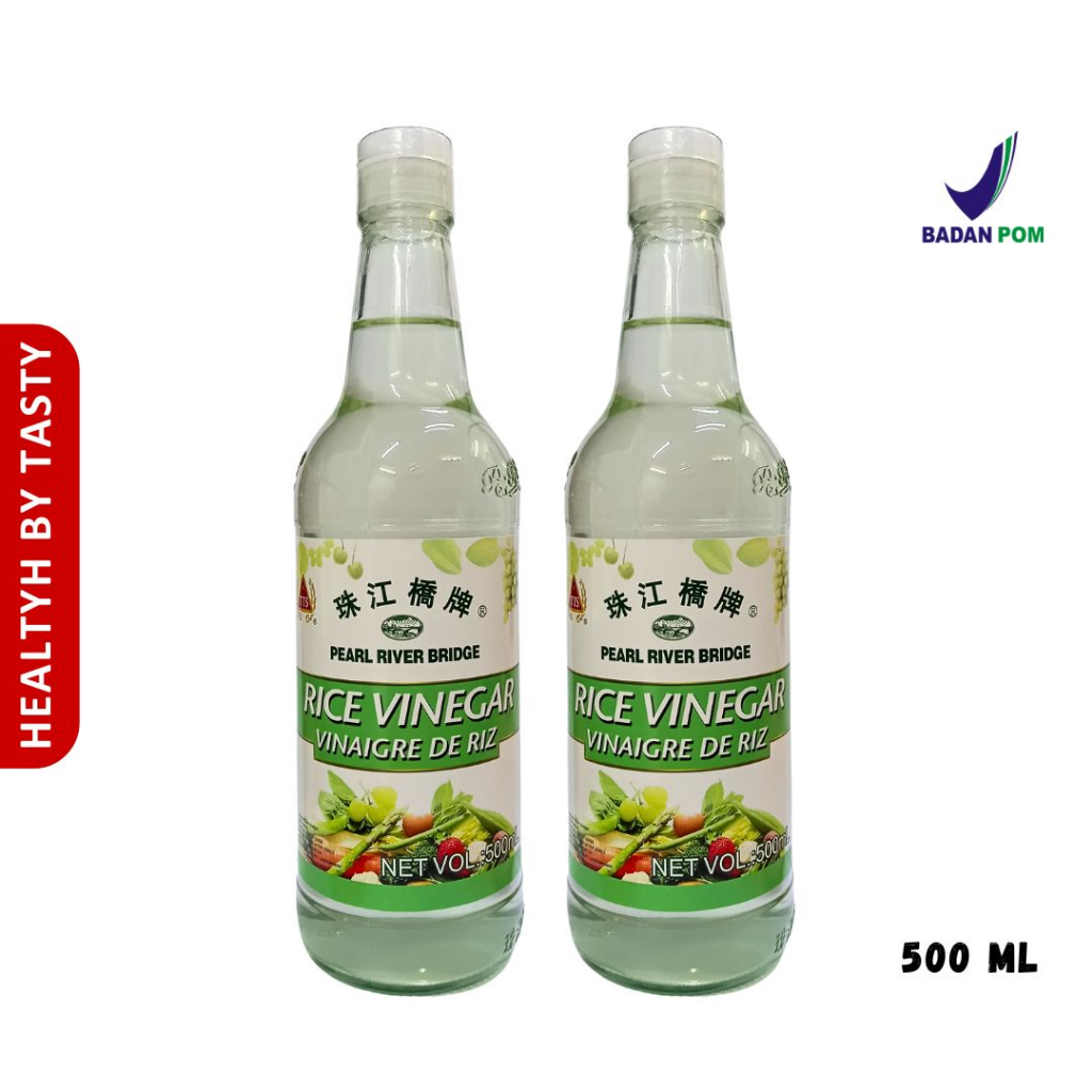 Jual Pearl River Bridge Rice Vinegar Cuka Putih Cuka Beras 500ML ...