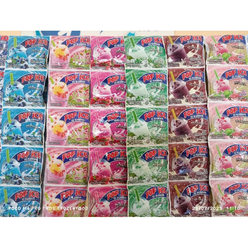 Jual POP ICE All Variant 1renteng isi 10pcs | Shopee Indonesia