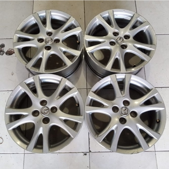 Jual Velg Bekas Mobil Mazda 2 Ring 16 Pcd 4x100 Velg Ori Copotan Mobil Mazda 2 | Shopee Indonesia