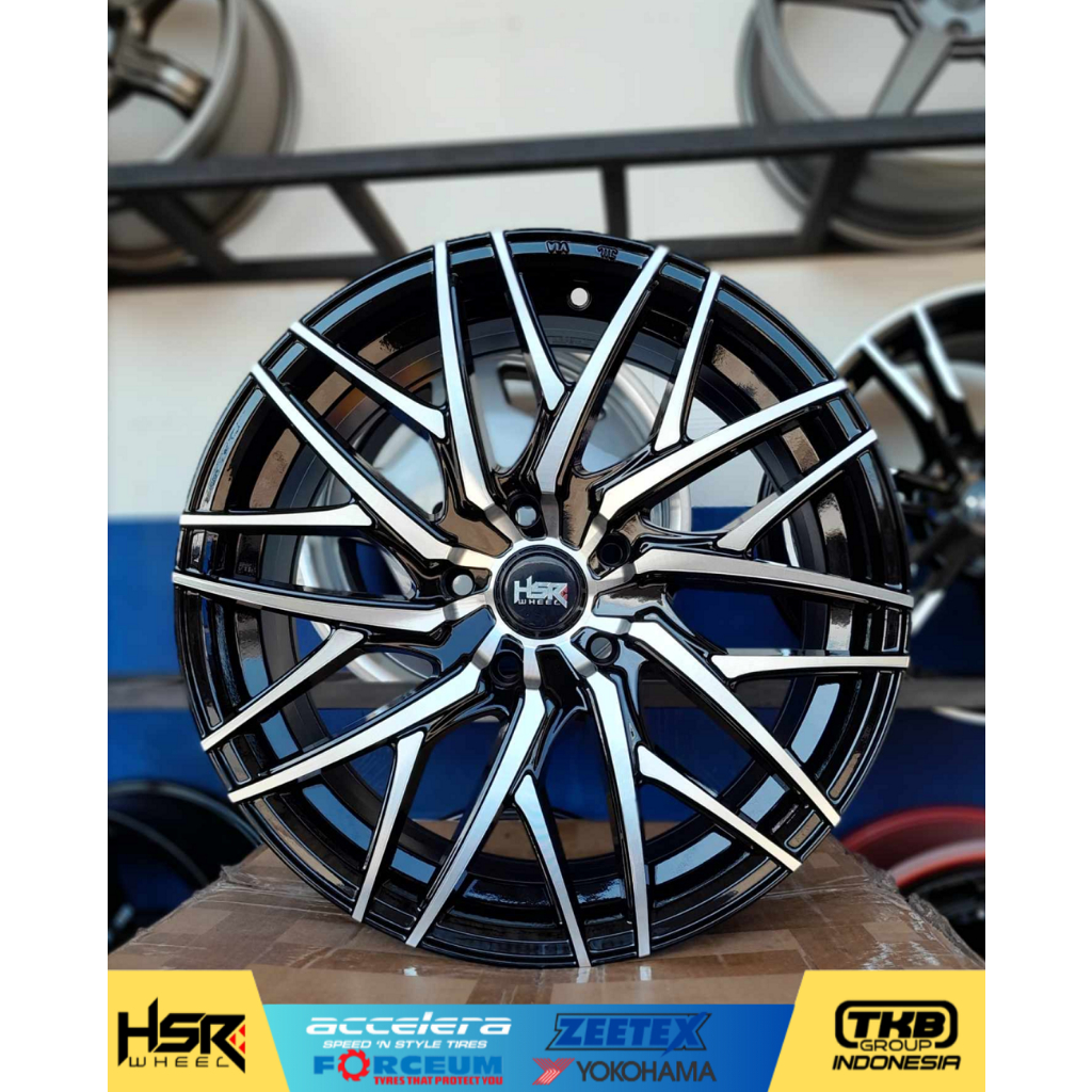 Jual velg mobil ring 17 baut 5 pelek r17 hsr kurosu untuk xpander innova terios brv hrv ertiga ...