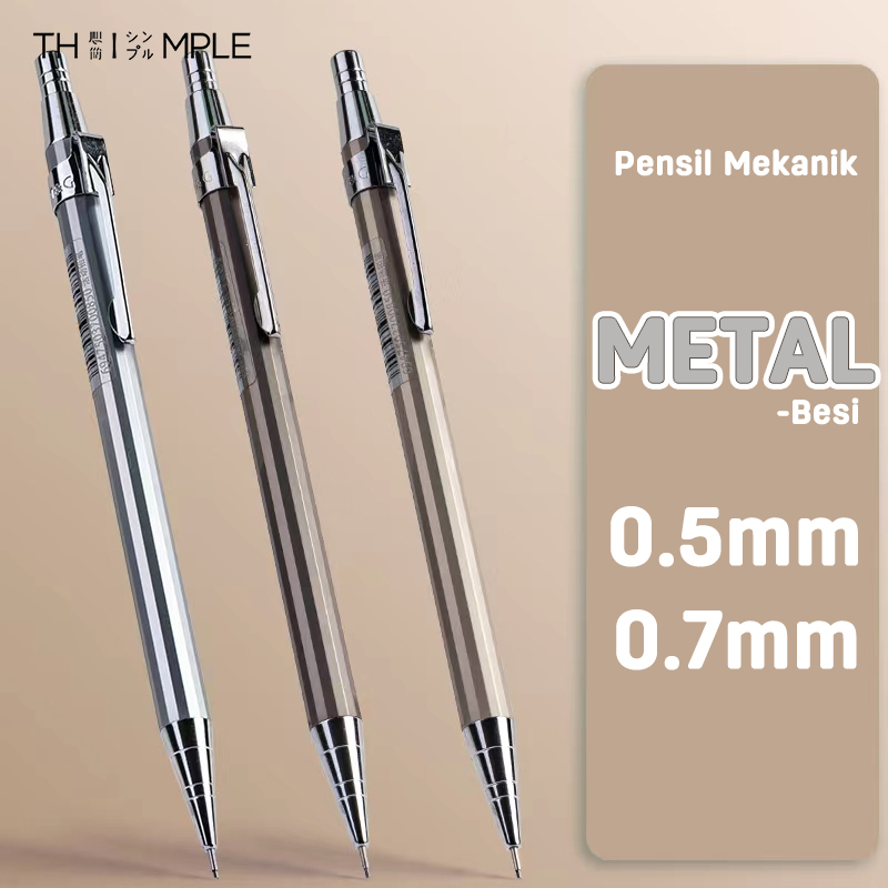 Jual Pencil Mekanik pensil mekanik - besi - 0.7/0.5mm - THIMPLE ...