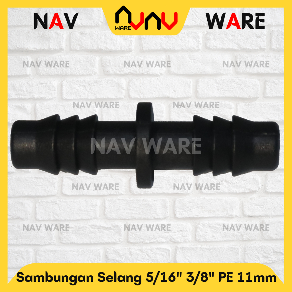 Jual Sambungan Selang Air Lurus Untuk Ukuran 5/16" 3/8" PE 8/11mm ...