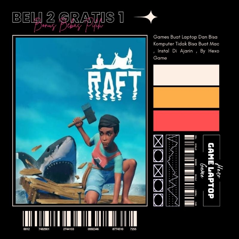 Jual RAFT - LAPTOP GAME - PC GAME - LINK DOWNLOAD | Shopee Indonesia