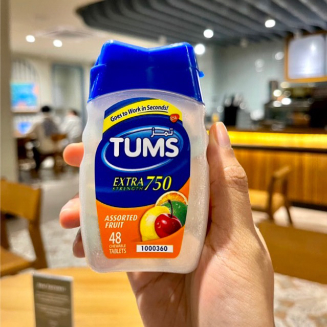 Jual Tums Obat Maag Lambung Permen Extra Strength 750 Original USA Obat ...