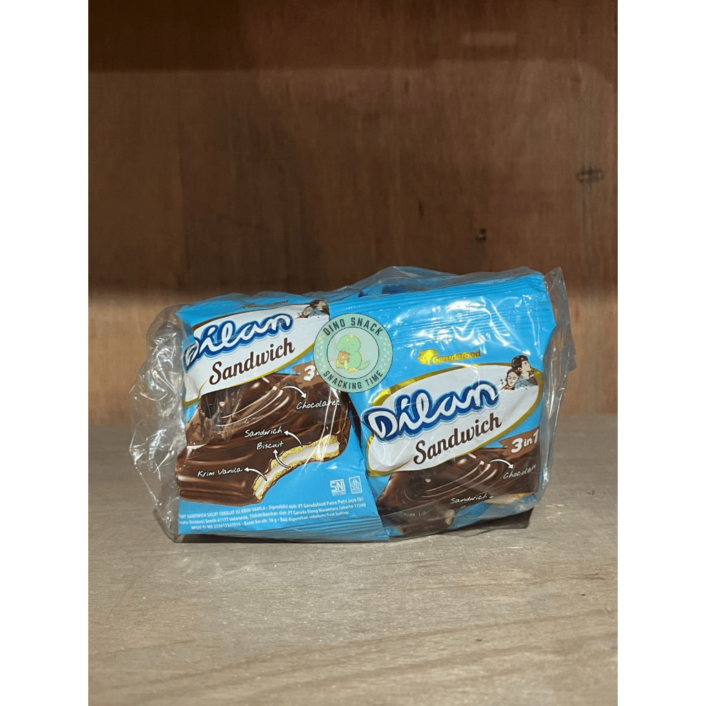 Jual Dilan Chocolate Sandwich (Isi 20 Pcs) | Shopee Indonesia