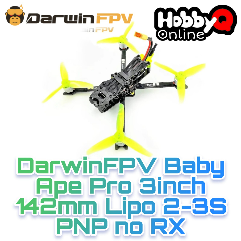 Jual DarwinFPV Baby Ape Pro Toothpick 3 inch 142mm Lipo 2-3S PNP no RX ...