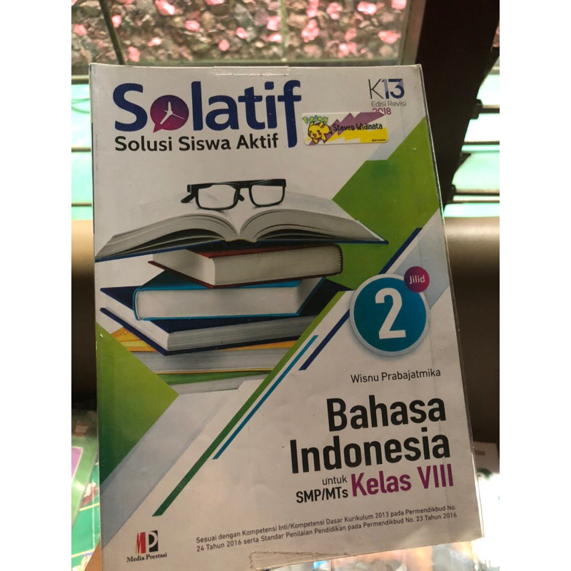 Jual Buku Solatif solusi siswa aktif kelas VIII kelas 8 SMP MTs ...