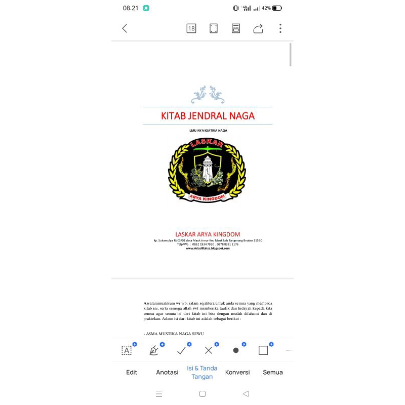 Jual KITAB JENDRAL NAGA | Shopee Indonesia