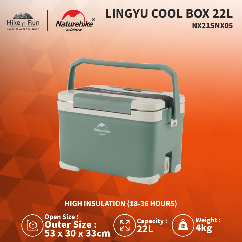 Jual Cool Box 22L Naturehike NH21SNX05 Lingyu Camping Cooler Box | Shopee Indonesia