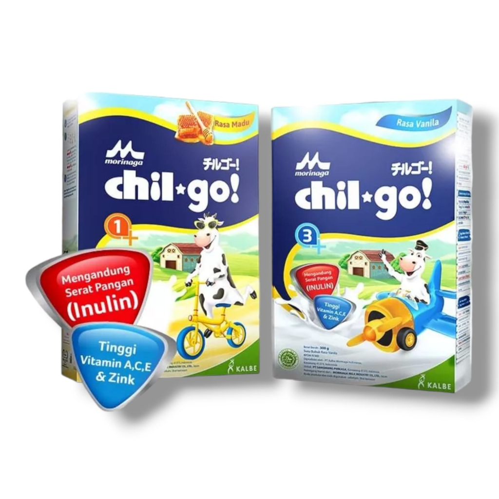 Jual Chilgo Powder 1+ / 3+ Vanila / Madu 300g Susu Bubuk dukung Tumbuh ...