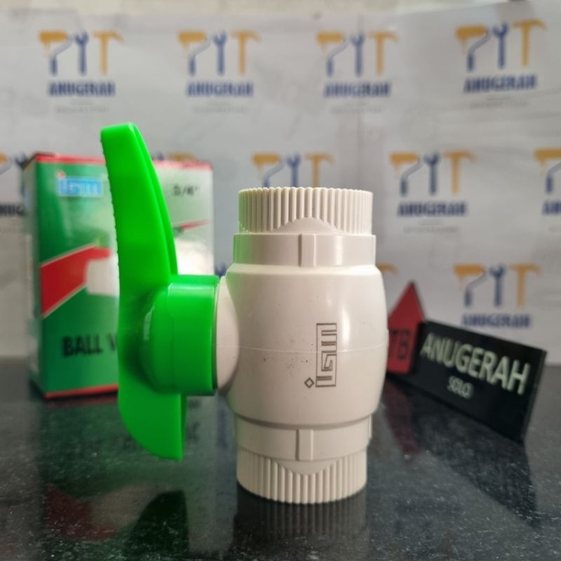 Jual Stop Kran UPVC IGM 3/4" | Ball Valve UPVC IGM | Stop Keran ...