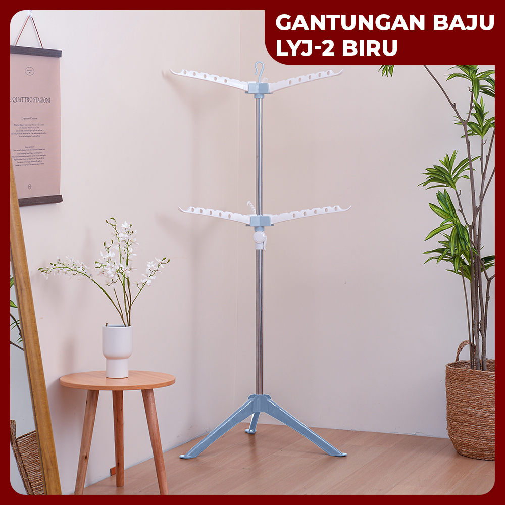 Jual Jemuran Baju Portable Jemuran Praktis Jemuran Baju Portable Lipat ...