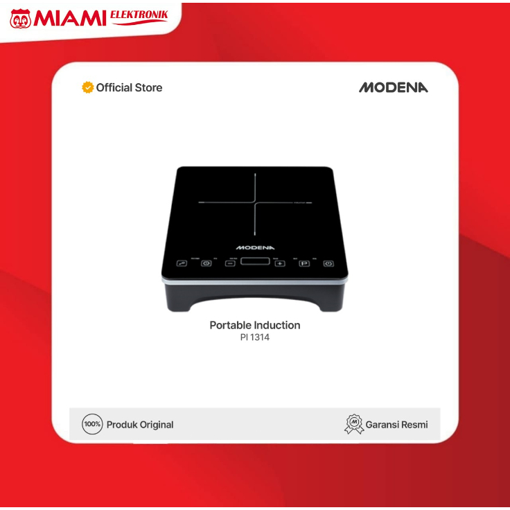 Jual Portable Induction Modena PI1314L Kompor Induksi Modena PI 1314 ...
