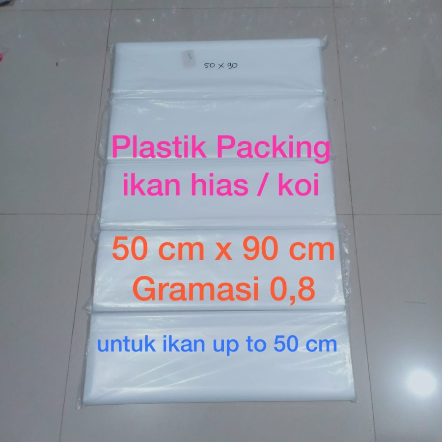 Jual Plastik Plastic PE packing ikan hias / koi | Shopee Indonesia