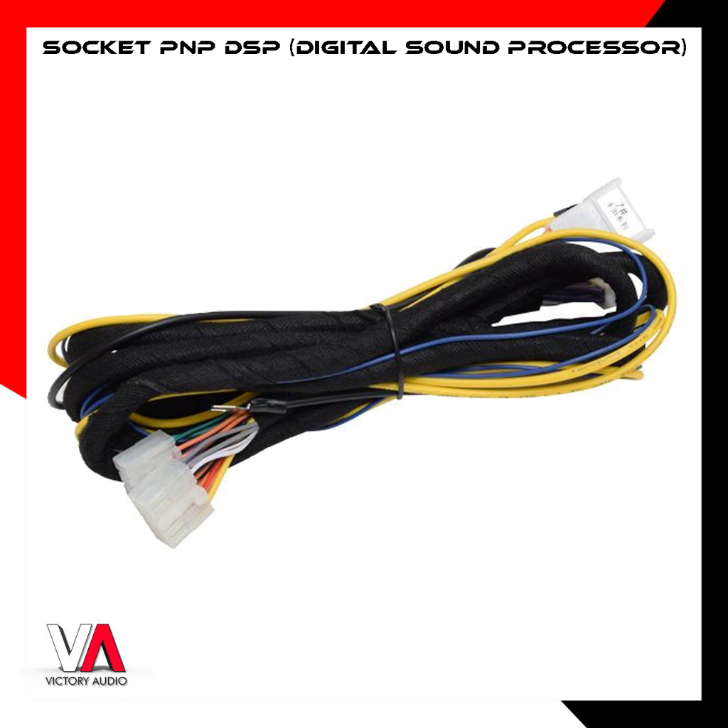 Jual Socket Cable Kabel Socket Plug n Play PnP DSP Digital Sound Processor HIGH QUALITY | Shopee ...