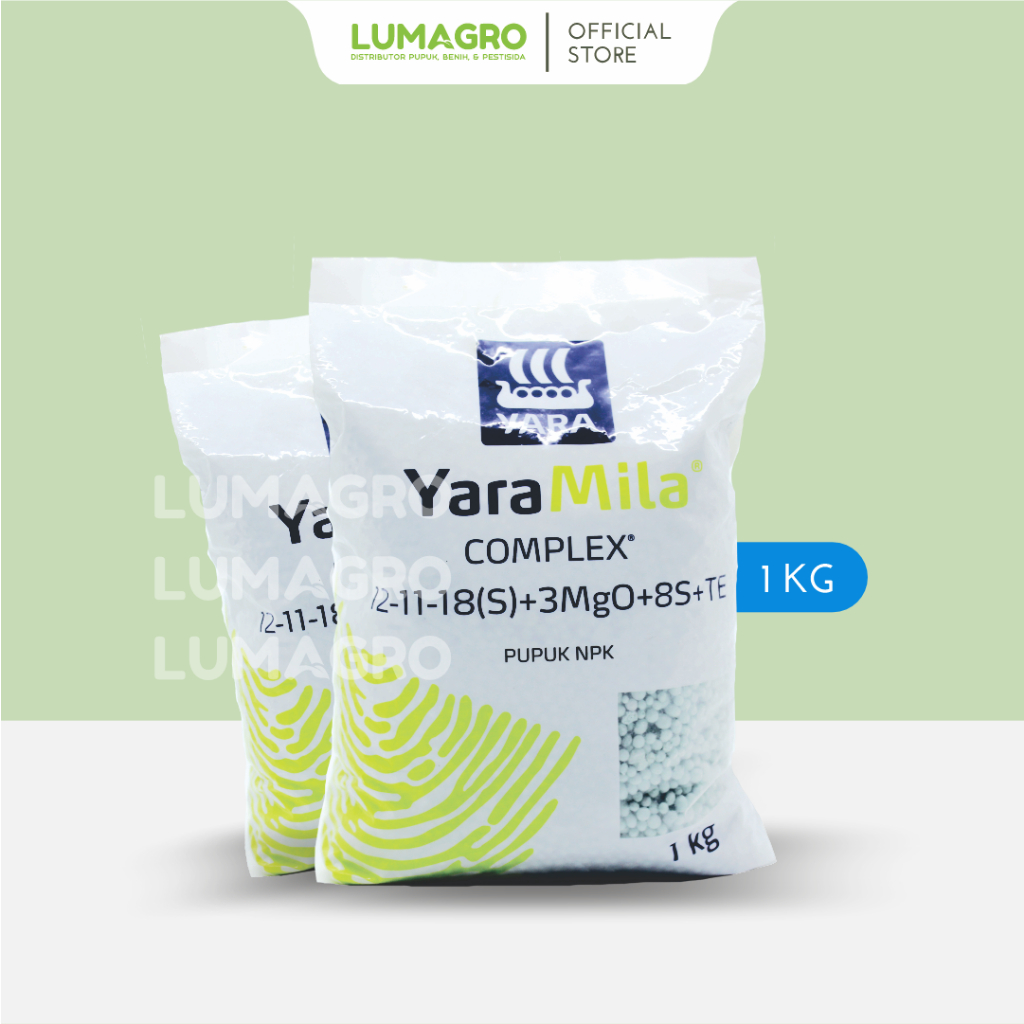 Jual Pupuk YaraMila Complex 1kg Kemasan Pabrik Memaksimalkan Hasil Panen Yara Mila Komplex ...
