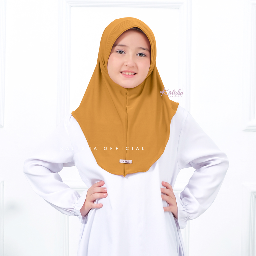 Jual Hijab Bergo Hamidah Jersey Alika Jilbab Sekolah Pinguin Anak By Kalishaofficial | Shopee ...