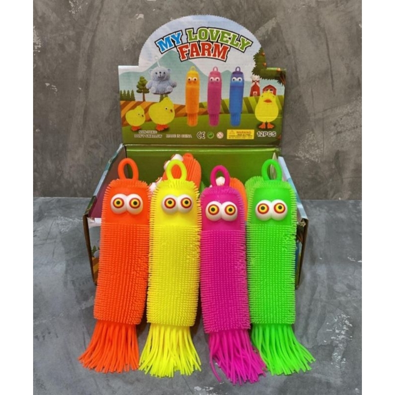 Jual Mainan Squeeze squishy Ubur Cacing Panjang Jumbo Led | Shopee ...