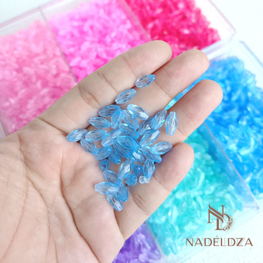 Jual Manik Mote Padi Kaca (25gr) | Shopee Indonesia