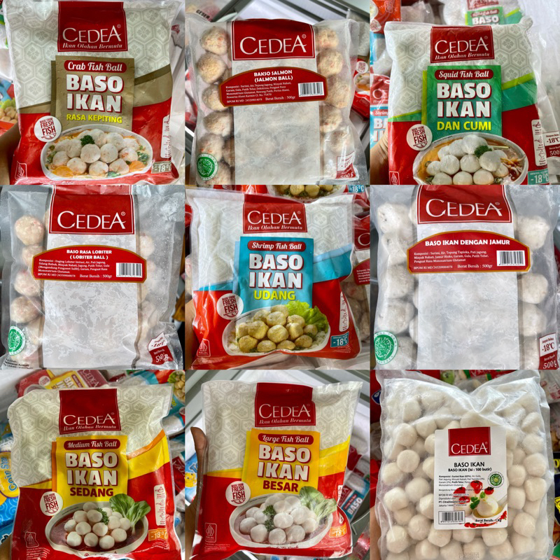 Jual Cedea Baso ikan / baso ikan sedang / baso ikan besar / baso ikan ...