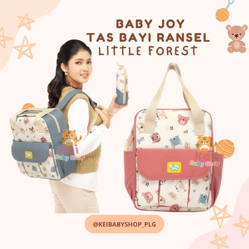 Jual Baby Joy Tas Bayi Ransel Little Forest BJT1047 / Tas Perlengkapan ...