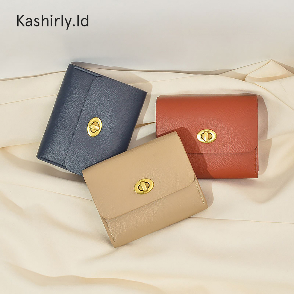 Jual Dompet Kartu Wanita Bahan Kulit PU Leather Premium DOMPET KOIN FASHION SHORT CARD Wallet ...