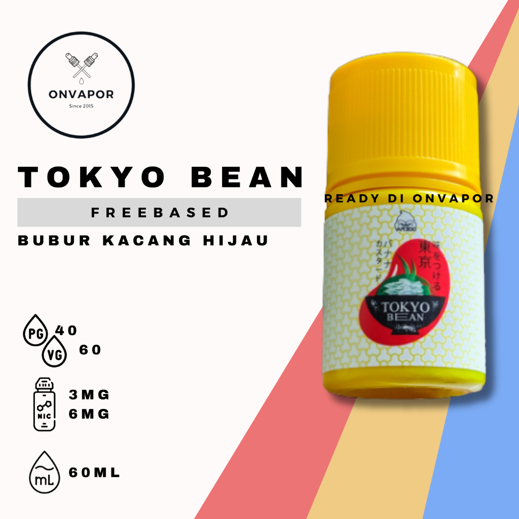 Jual Tokyo Bean Liquid 60ML Tokyo Green Bean by TigaC x VapeZoo ...