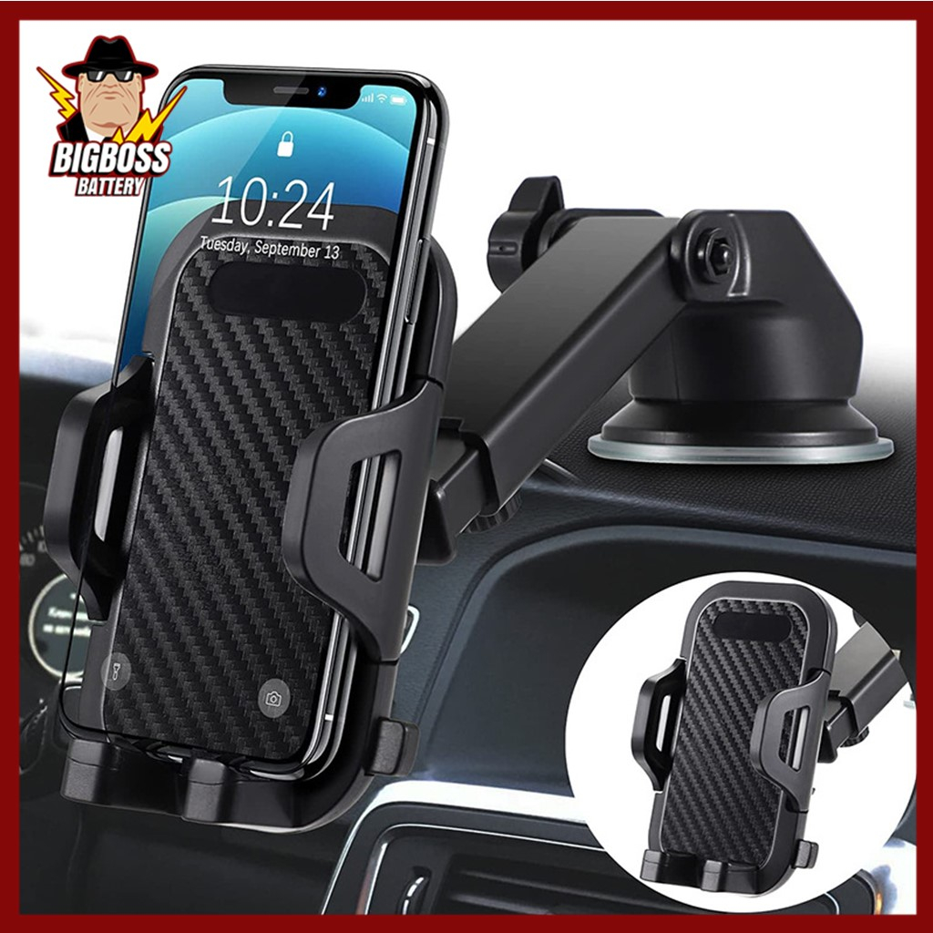 Jual Holder Mobil Hp Di Dashboard HS-3100 Stand Penjepit Hape Universal ...