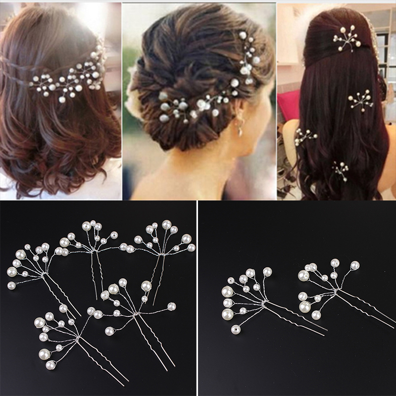 Jual Jepit Rambut Hiasan Mutiara Imitasi Berkilau Hairpin Mutiara Boba ...