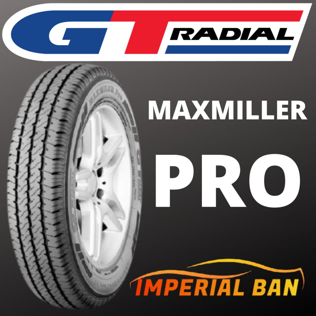 Jual 165 R13 8PR GT Radial MAXMILLER Ukuran Ban Mobil T120SS Angkot Grand Max Pick Up | Shopee ...