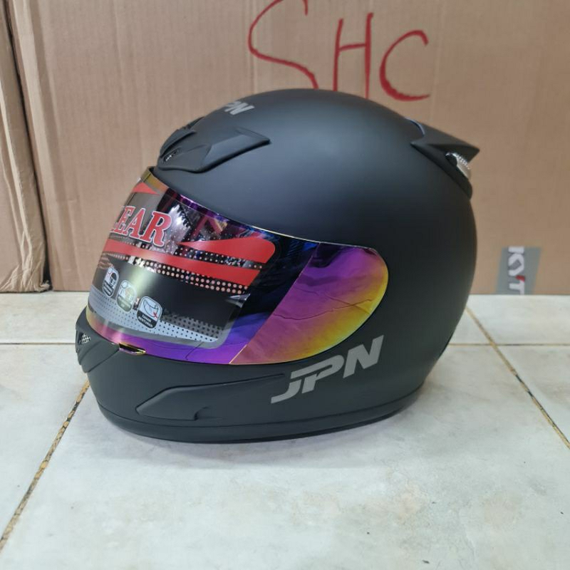 Jual HELM JPN FULL FACE POLOS / FULL FACE MURAH / HELM GANTENG | Shopee ...