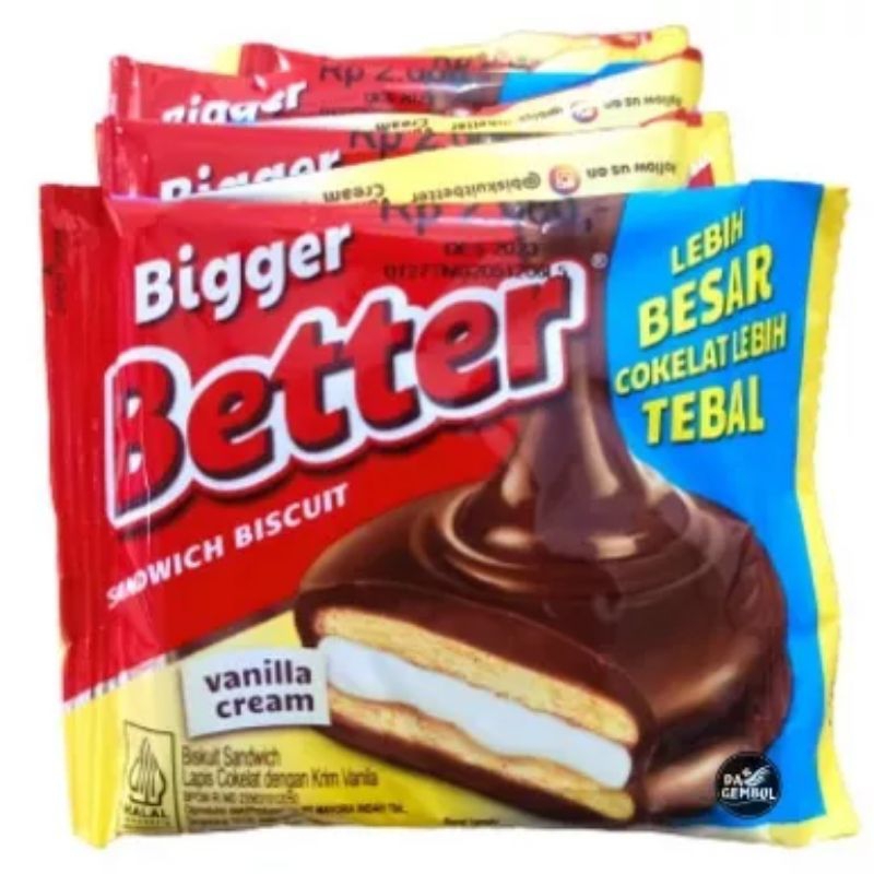 Jual Better BIGGER Vanila Special 10 X 27 gr | Shopee Indonesia
