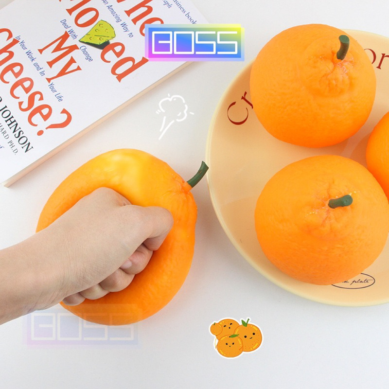 Jual BOSS-Mainan Squishy Viral Pencet Jeruk Mainan Pencet Anti Stress ...