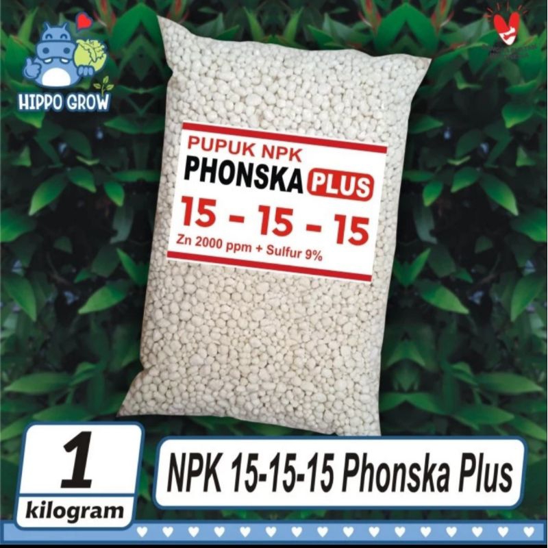 Jual Pupuk buah NPK Phonska Plus 15 15 15, Repacking 1 kg, Ori ...