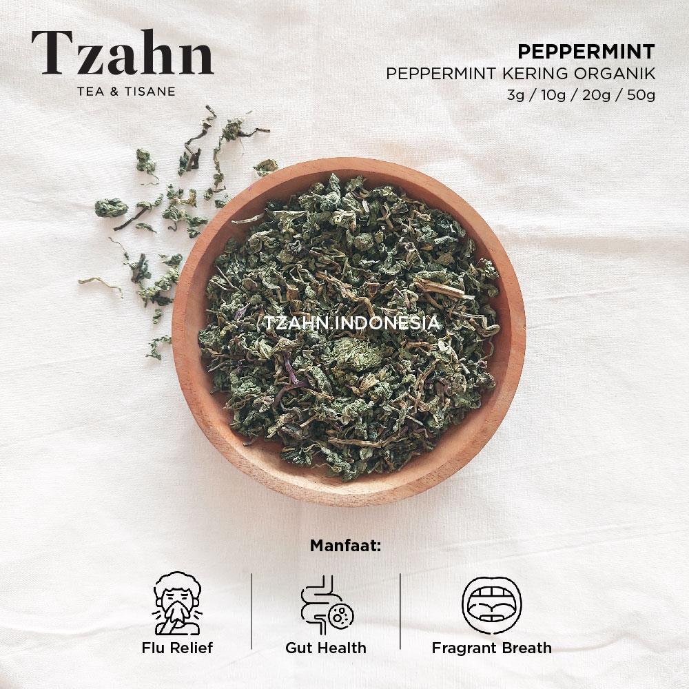 Jual Teh Pure Peppermint Organik / Organic Pure Peppermint Tea / Dried ...