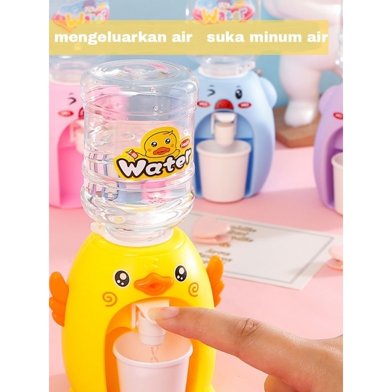 Jual Mainan Dispenser Air Galon Mini Mainan Anak Belajar Minum Air ...