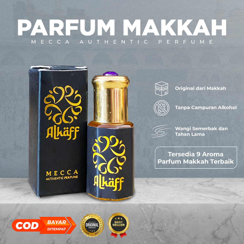 Jual [MECCA AUTHENTIC PERFUME] - PARFUM MEKKAH ARAB SAUDI (6 ML ...