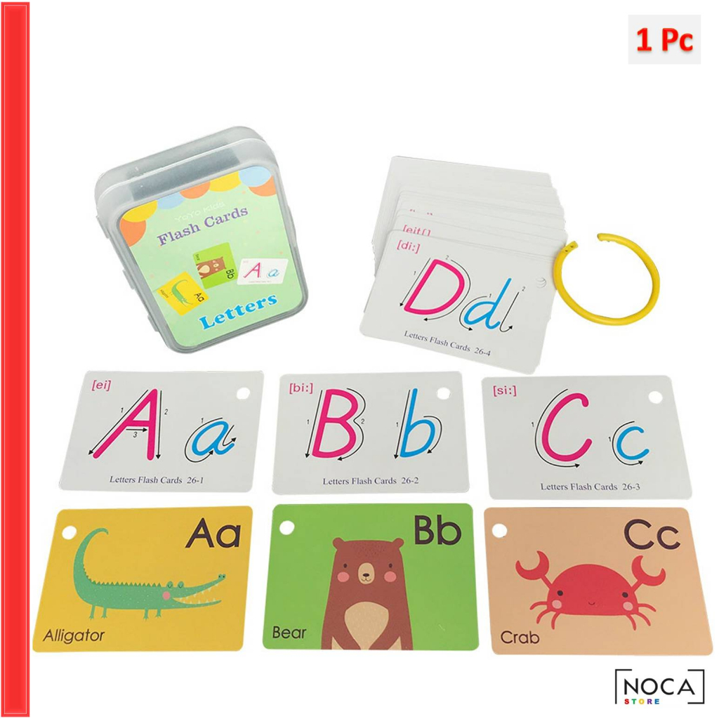 Jual Flash Card edukasi anak - kartu pintar anak bayi abjad Education ...