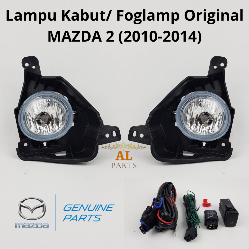 Jual Foglamp Mazda2/ Fog Lamp Mazda 2/ Lampu Kabut Mazda 2 Tahun 2010 ...